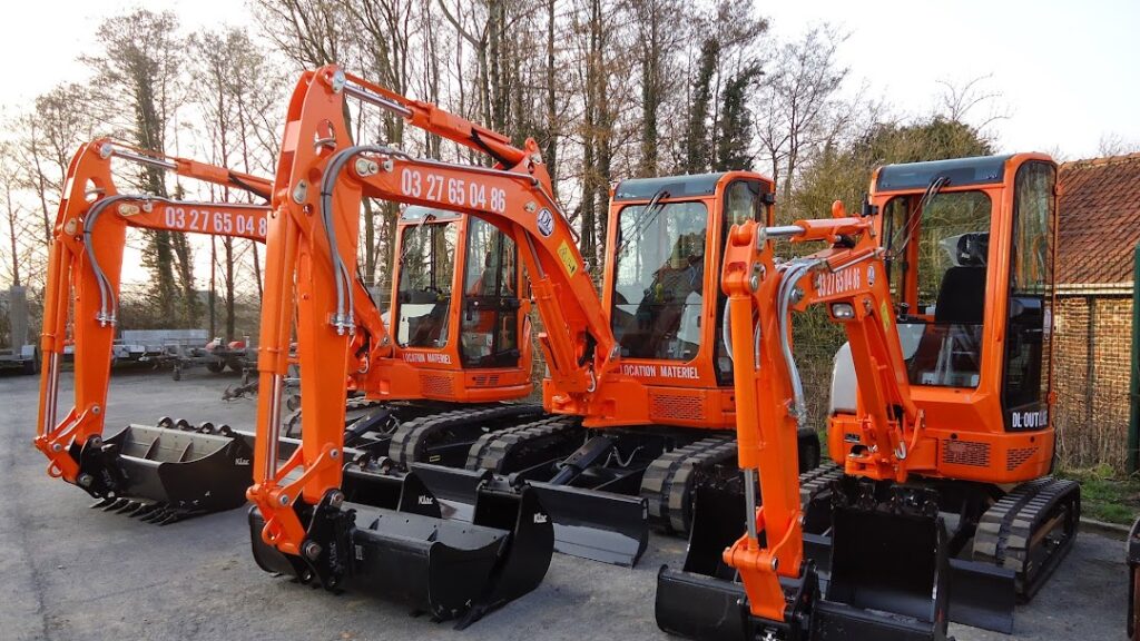 Mini-Pelleteuses de 1 à 15 Tonnes - DL Outillage