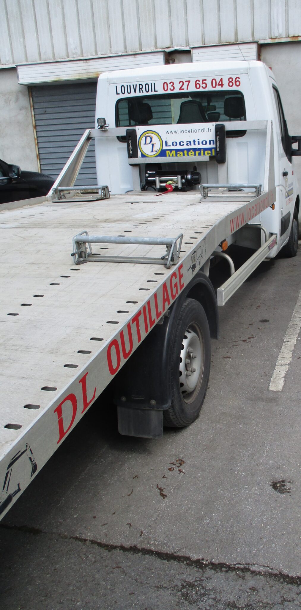 Camion plateau porte voiture - DL Outillage